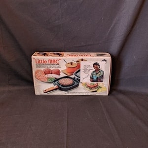 Vintage Little MAC 60 Second Burger Machine by Hamilton Beach - Etsy
