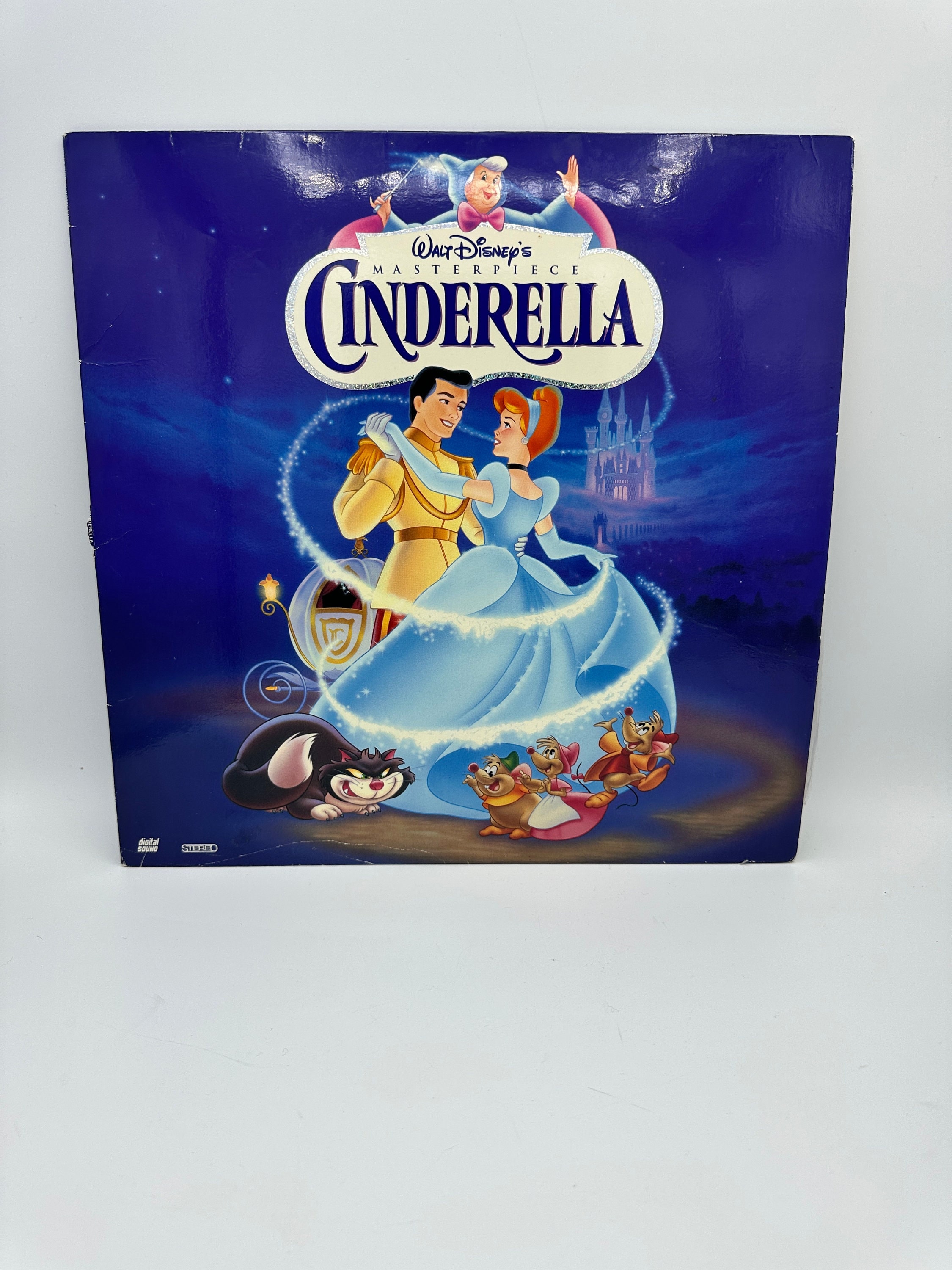 Vintage Walt Disney Cinderella Laserdisc 1995 Masterpiece Edition ...