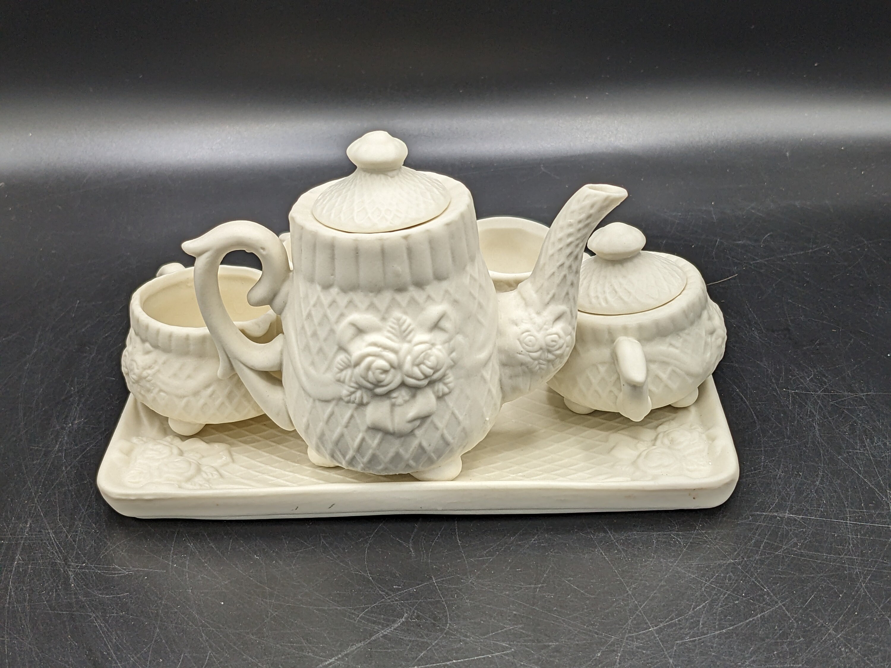 The Treasury of Gifts Jade Porcelain Mini 10 Piece Tea Set - Etsy