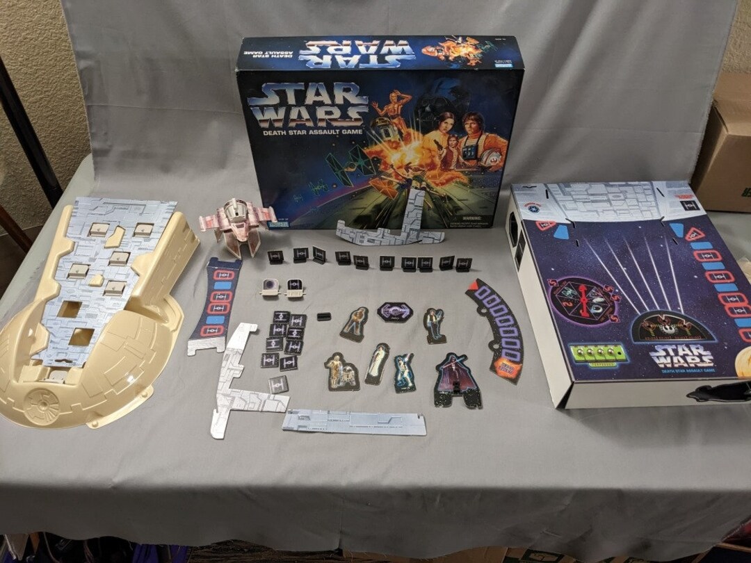 Star Wars Death Star Assault Game 1995 - Etsy