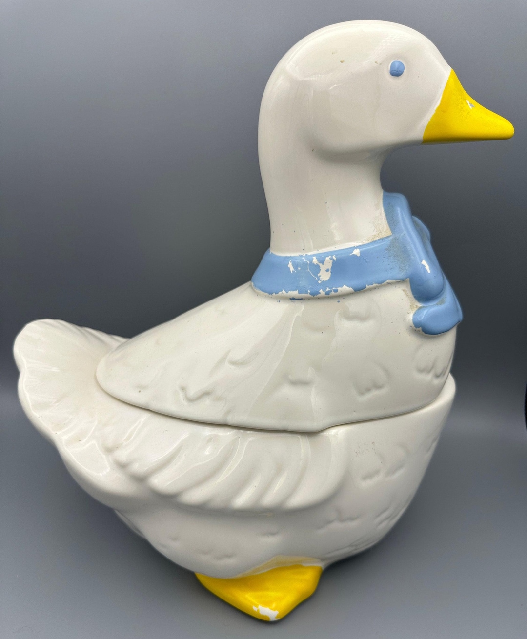 Vintage Goose Cookie Jar | 1970s | Retro Kitchen Decor** - Etsy