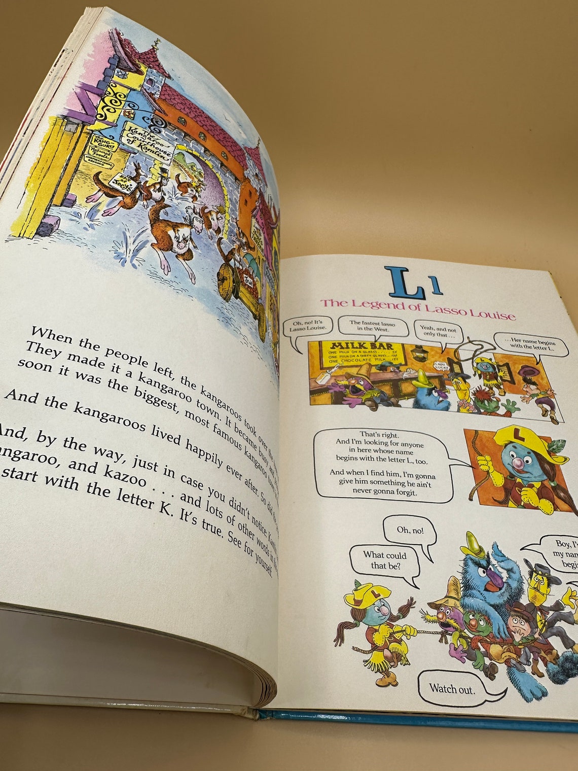 The Sesame Street ABC Storybook: Classic Children's Book - Etsy