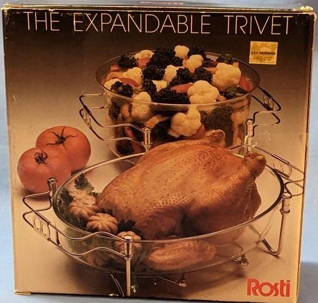 Expandable Trivet: Vintage Italian Kitchen Stand (15