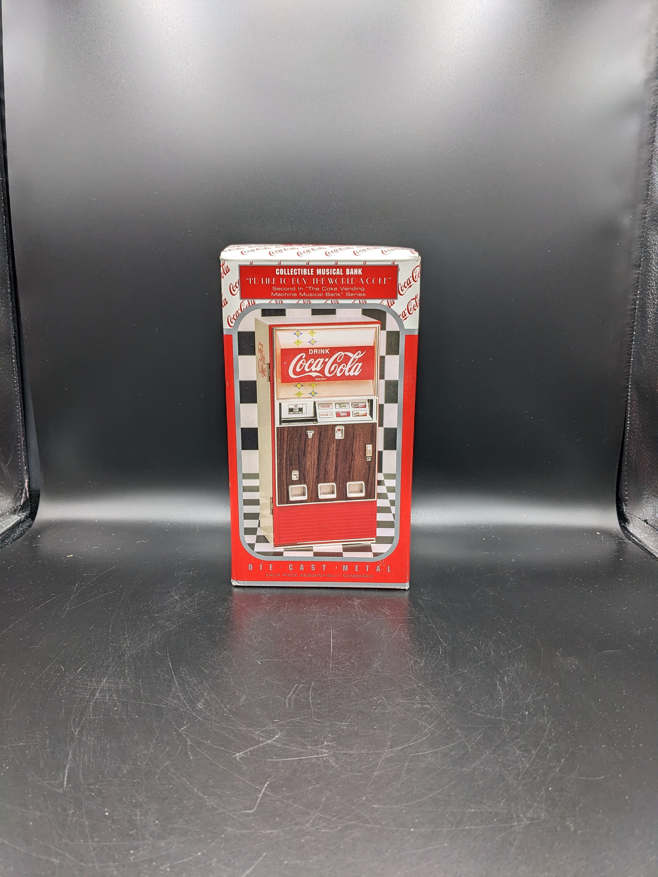 Coca Cola Die Cast Musical Bank 1996 by Enesco 169706 Fully Functional ...