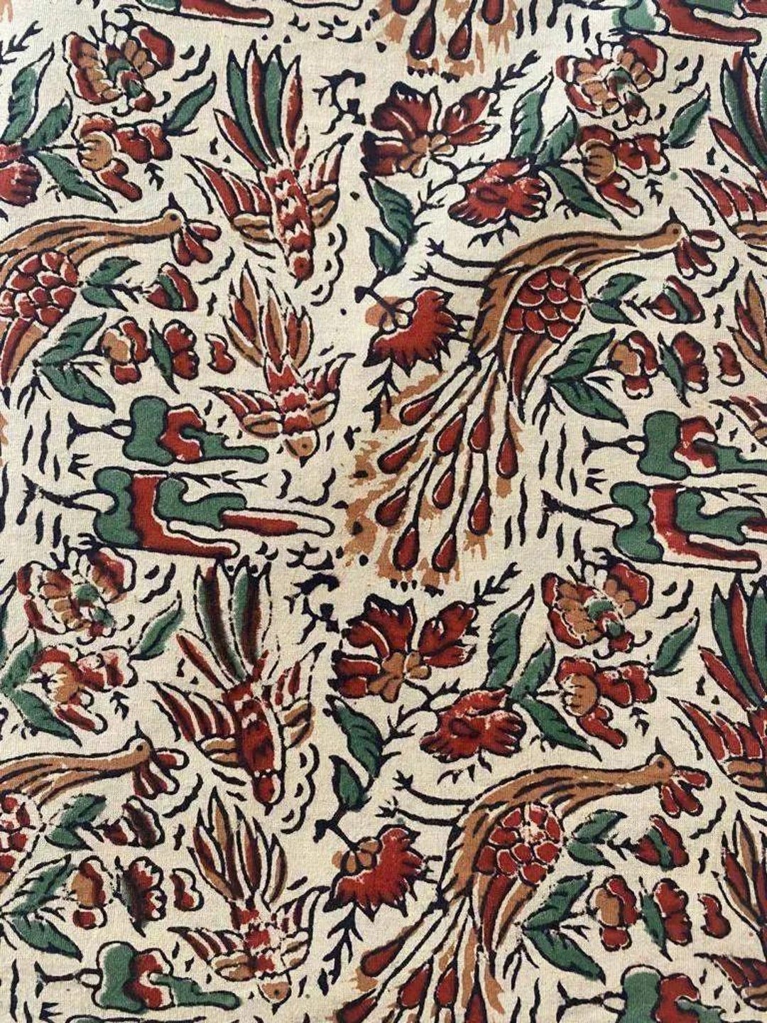 Solene Cotton Fabric by the Yard | Indian Block Print Fabric for Sewing ...