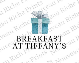 SVG & PNG Breakfast at Tiffany’s Luxury Image Designer SVG File ...
