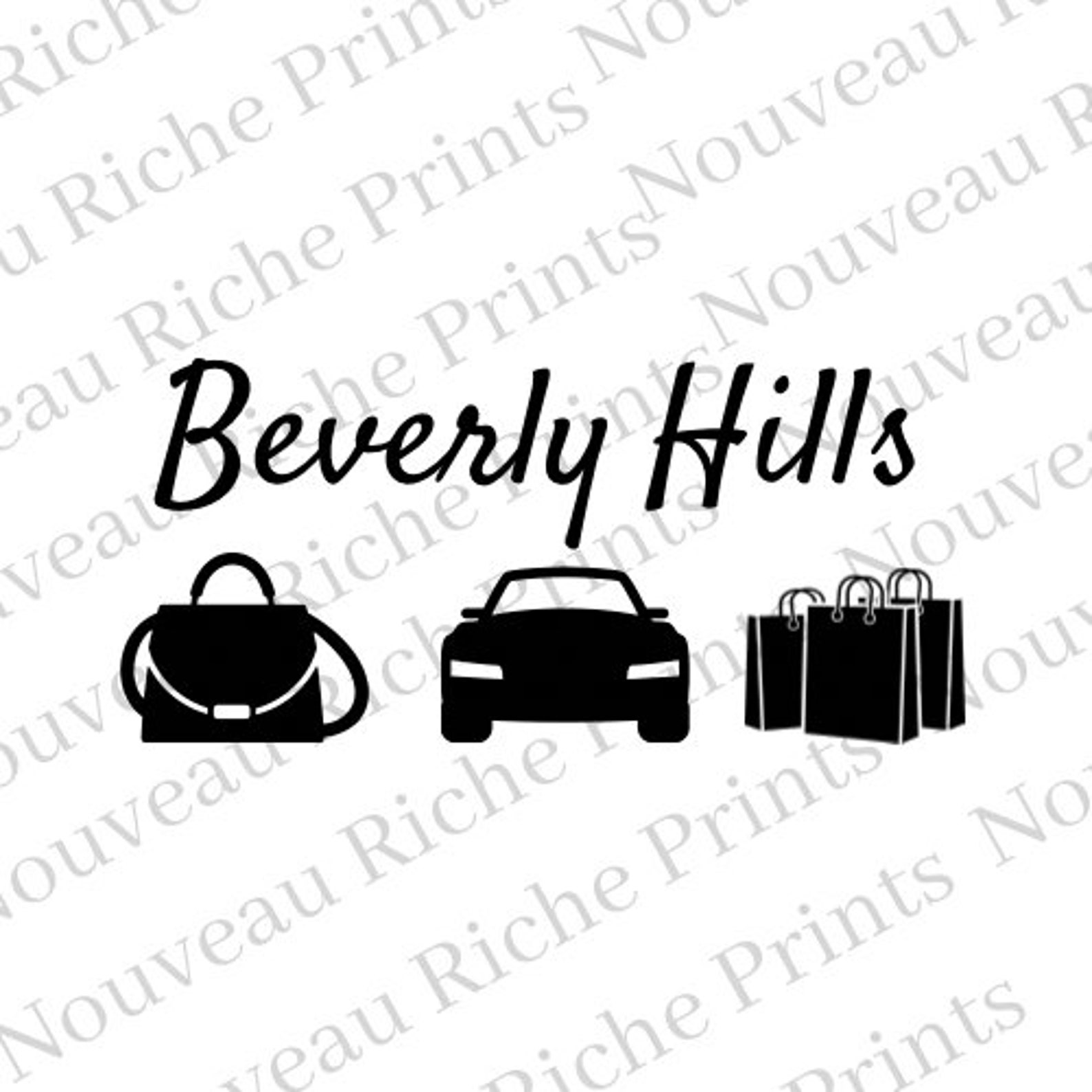 SVG Package Beverly Hills Luxury Image Designer SVG File Designer Png ...