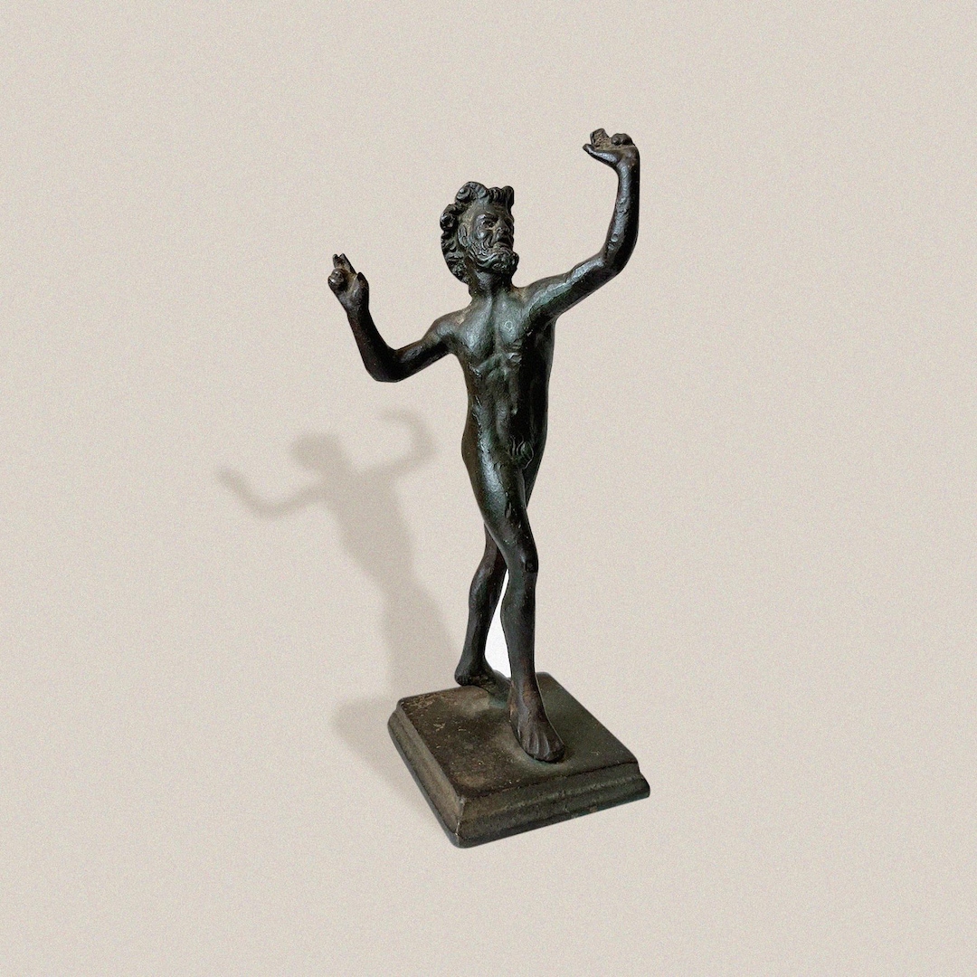 Dancing Faun Grand Tour Bronze Statue - Etsy
