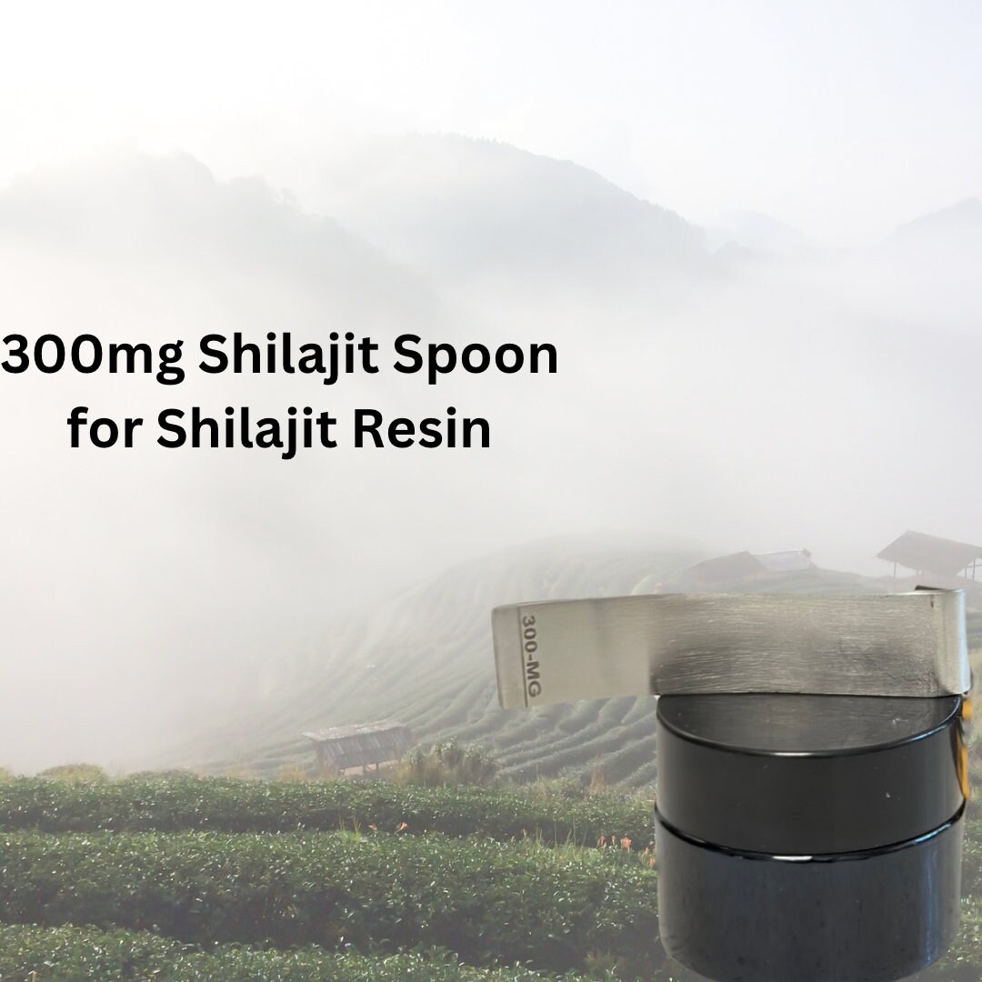 Shilajit Stainless Steel Spoon - Etsy