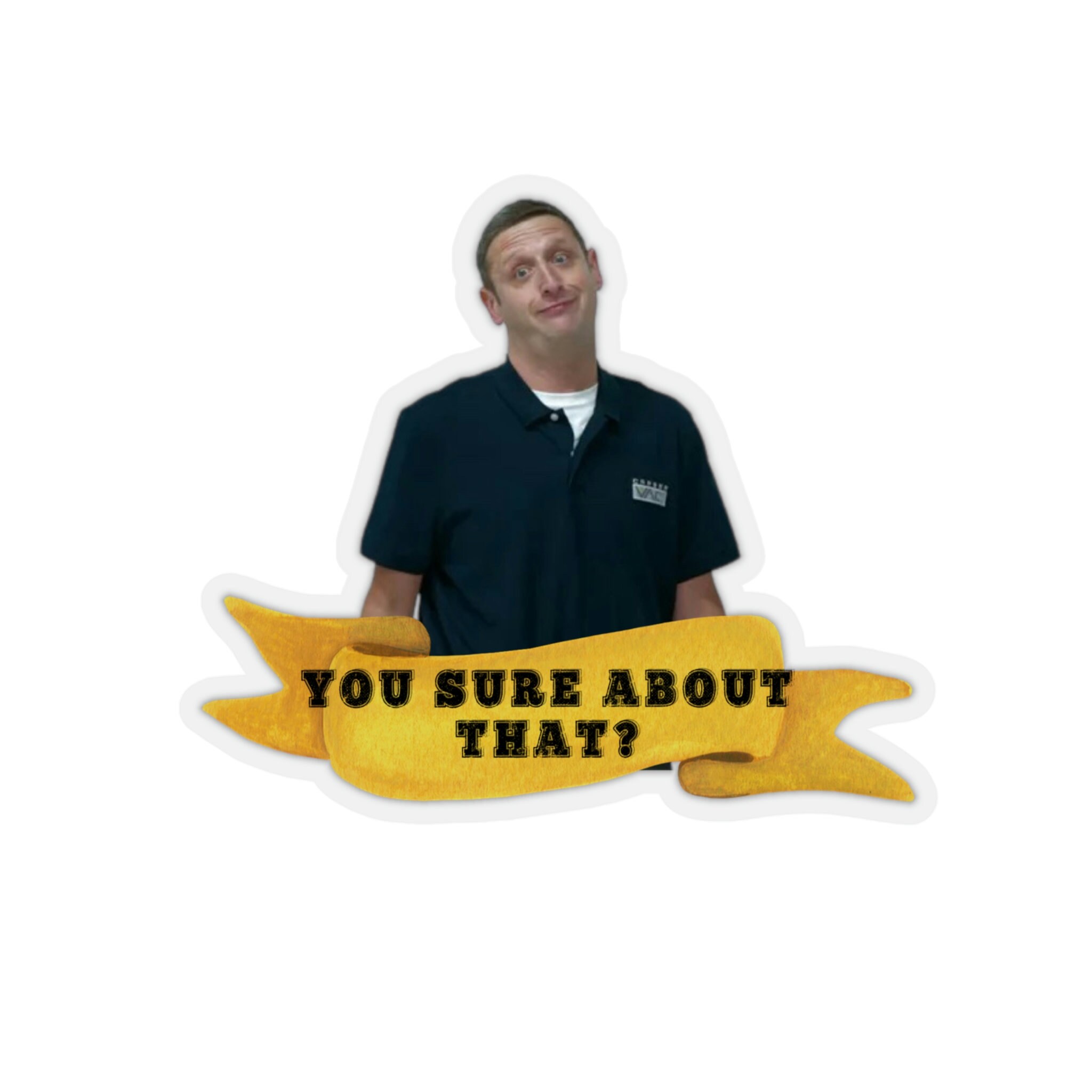 I Think You Should Leave Kiss-cut Sticker Are You Sure About That - Etsy