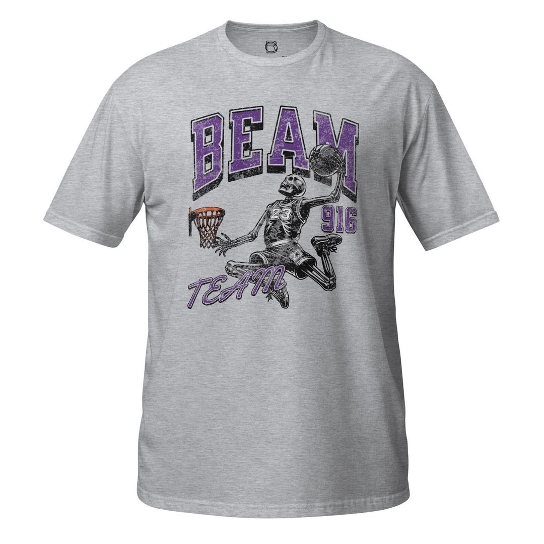 Sacramento Kings “beam Team” Basketball Shirt – Unisex Fan Apparel ...