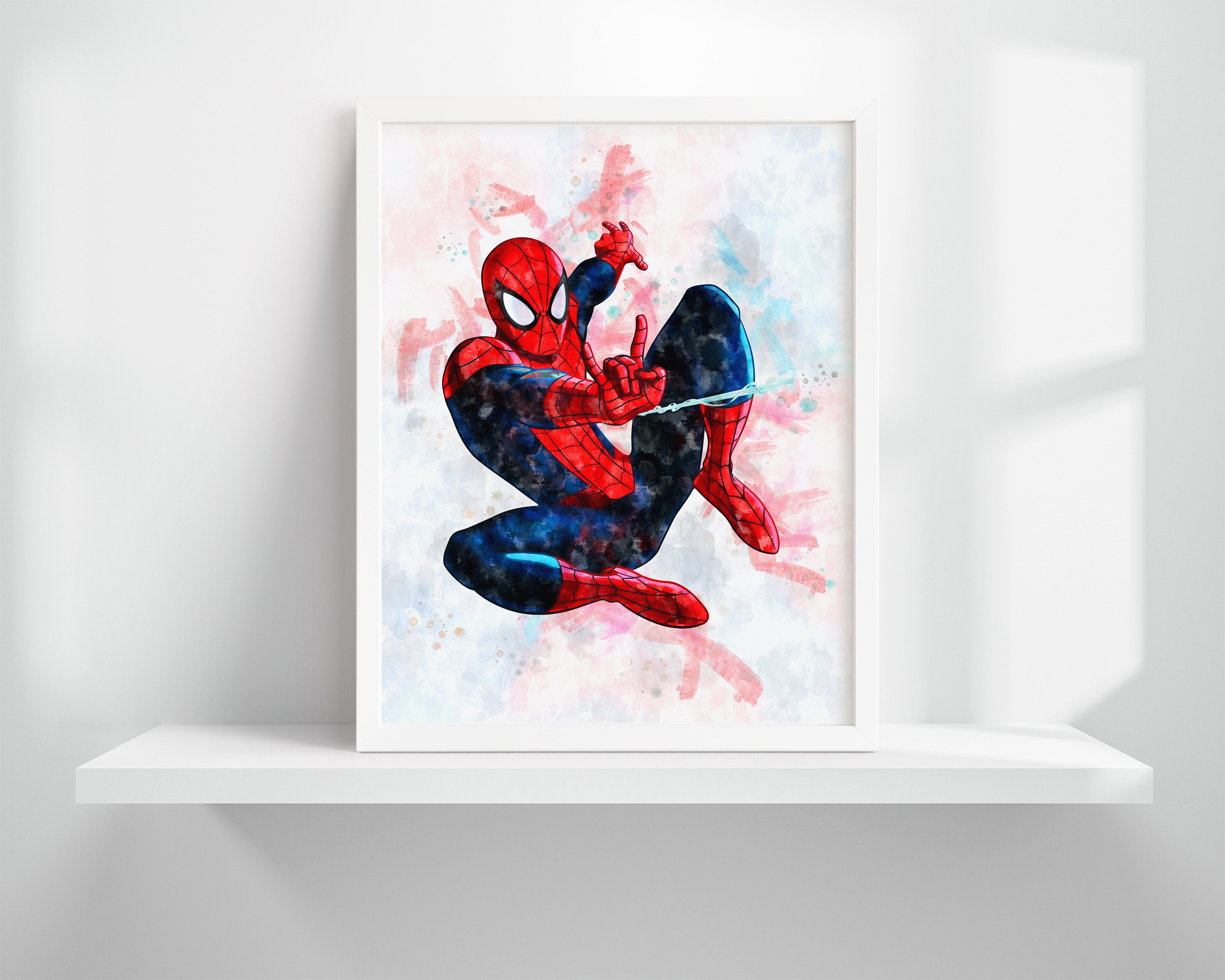 Spiderman Poster Spiderman Art Print Spiderman No Way Home - Etsy