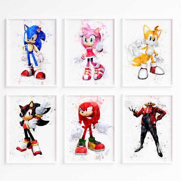 Sonic Poster - Etsy