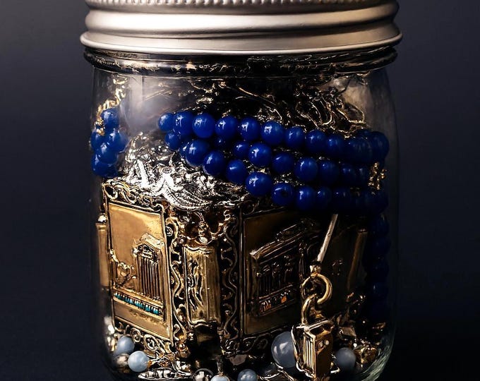 Vintage & Modern Jewelry Mystery Jar - 8oz Mason Jar - Etsy