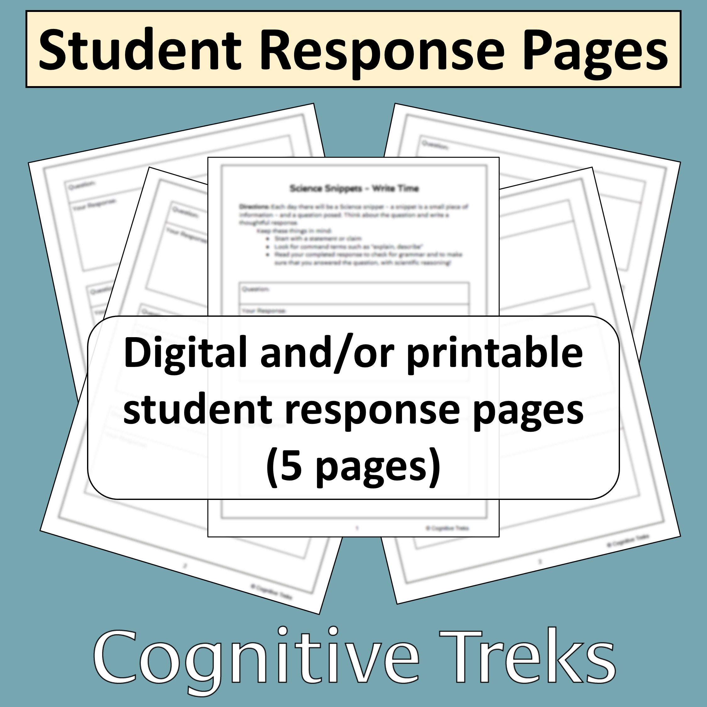 Chemistry Writing Prompts 25 Science Snippets Warm Ups Science Starters ...