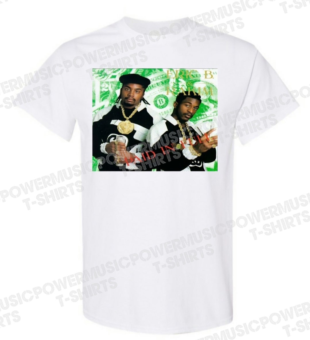 Vintage | Eric B N Rakim | 80s Hip-hop Tshirt, Gift for Fan, American ...