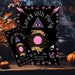 Editable Digital Crystal Ball Witchy Birthday Invitation Self-editable ...