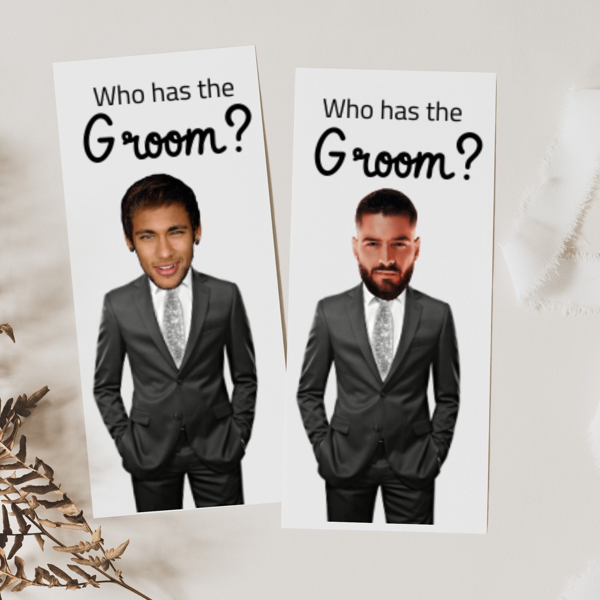 Guess the Groom Bridal Shower Game, Who Has the Groom Bridal Shower ...