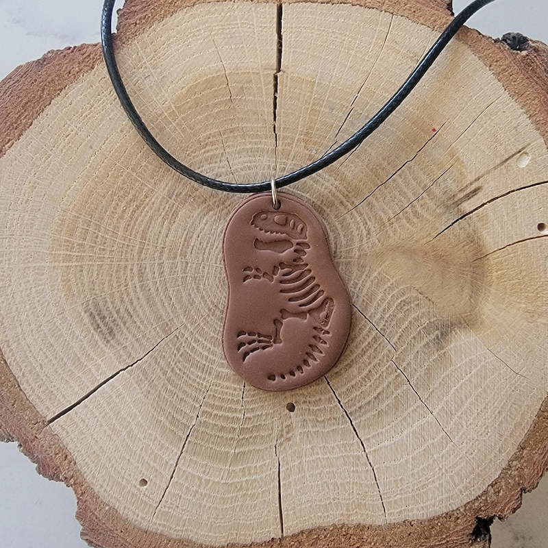 Dinosaur Necklace - Etsy