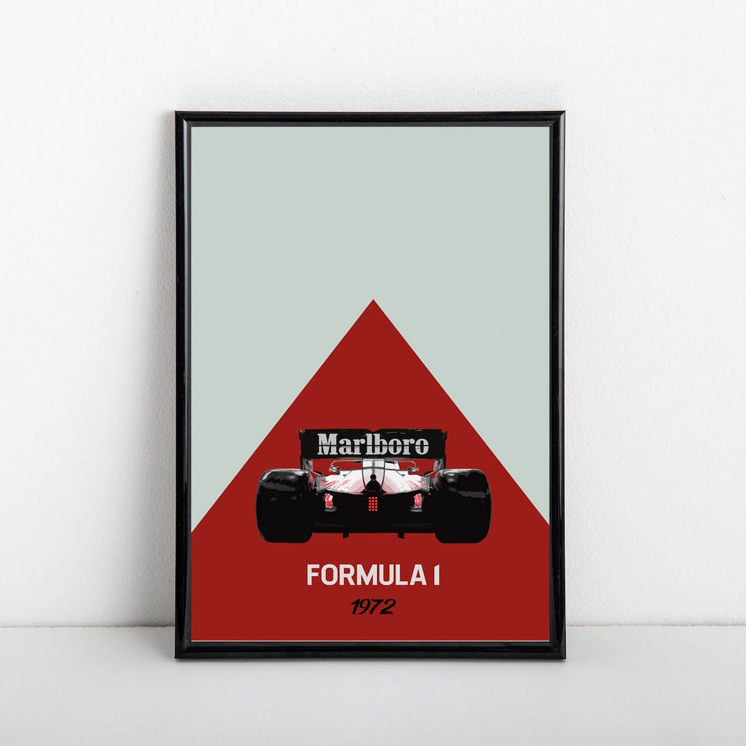 Formula 1 Poster Unique Print | Wall Art | Racing Motorsport Enthusiast ...