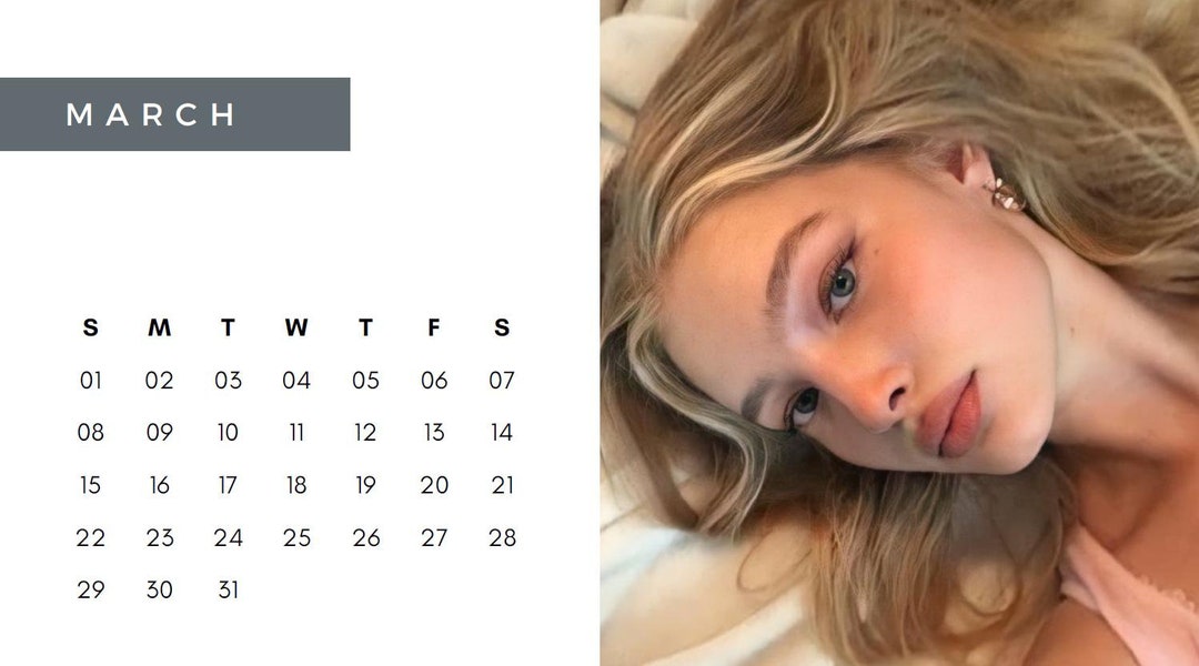 Sassy Blondes of 2025 Calendar - Etsy