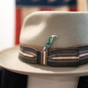 Elegant Pearl Handled Folding Hat Knife - Stylish Fedora/ Cowboy ...