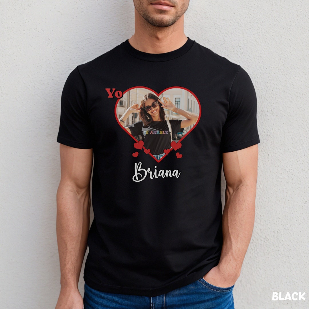 I Heart My Girlfriend Shirt, Custom Girlfriend Tshirt, Girlfriend Shirt ...