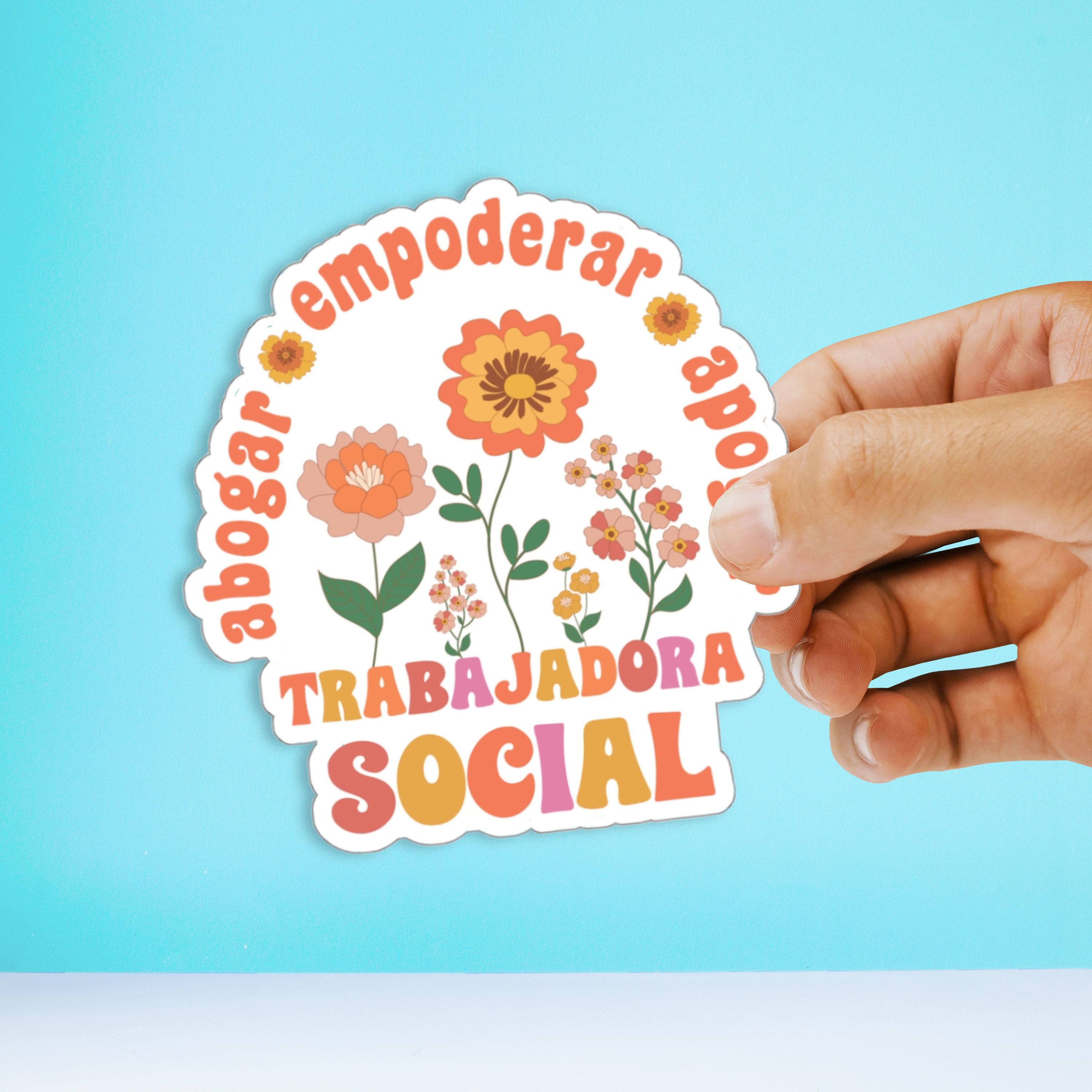 Trabajadora Social Sticker, Latina Social Worker, in My Social Worker ...