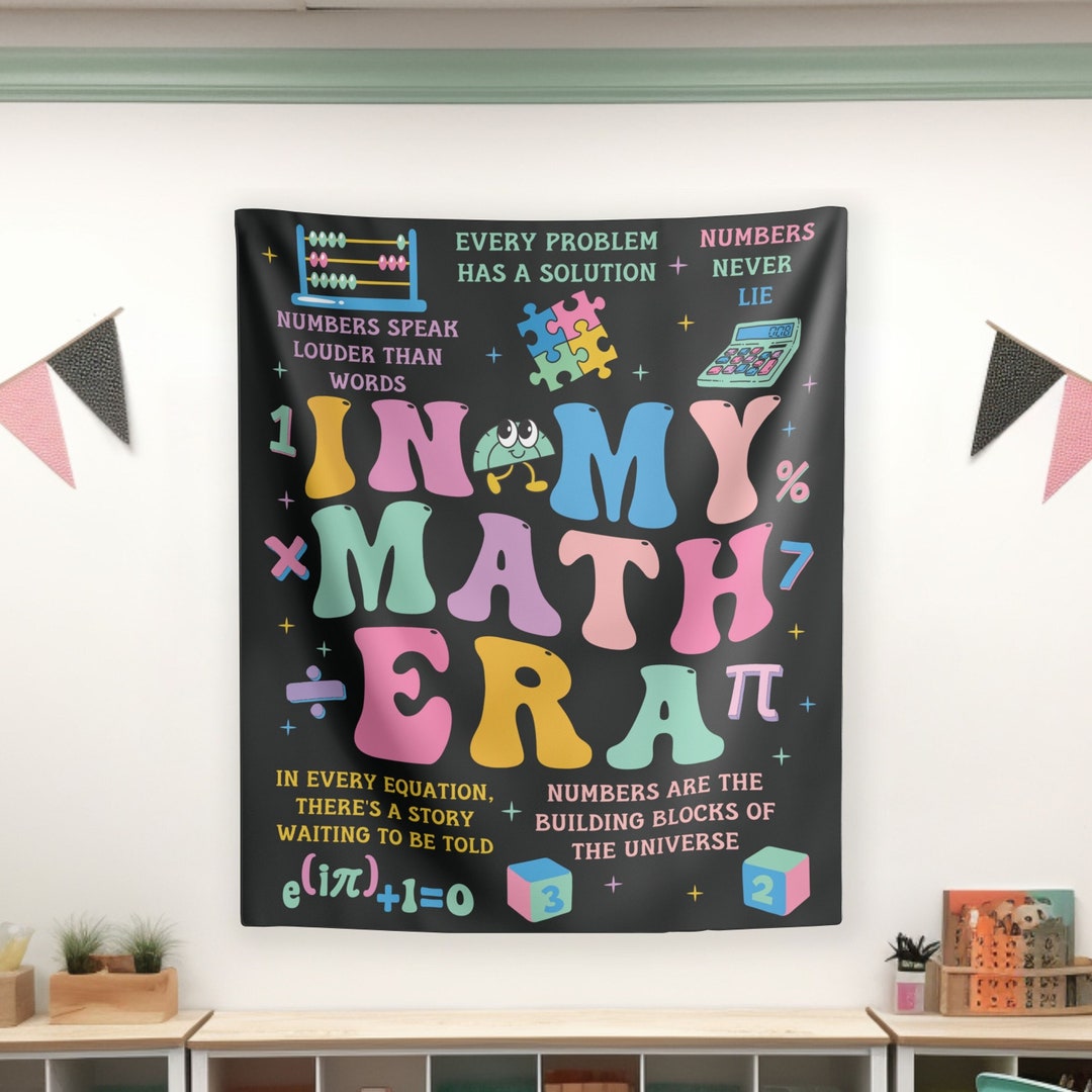 In My Math Era, Gift for Math Teacher, Mathematics Gift, Math Teacher ...