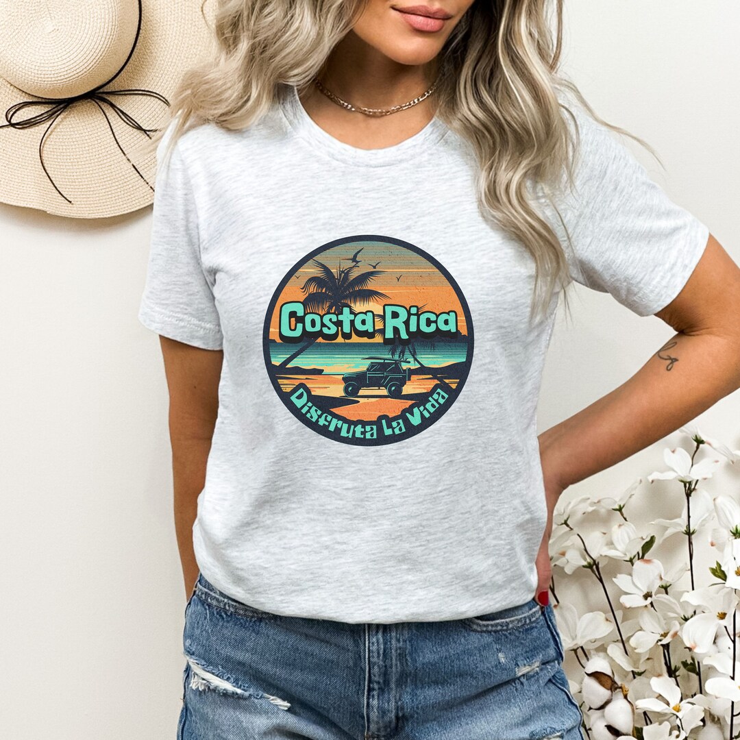 Camiseta De Costa Rica, Costa Rica Tshirt, Pura Vida Tshirt, Costa Rica ...