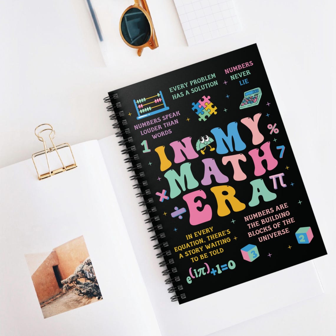 In My Math Era, Math Notebook, Math Teacher Notebook, Math Lover Gifts ...