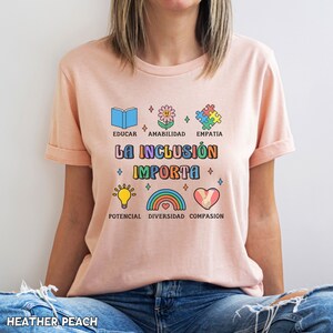 Inclusion Matters Tshirt, Inclusion Matter, Autism Awareness T Shirts ...