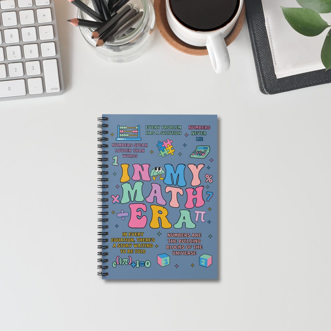 In My Math Era, Math Notebook, Math Teacher Notebook, Math Lover Gifts ...