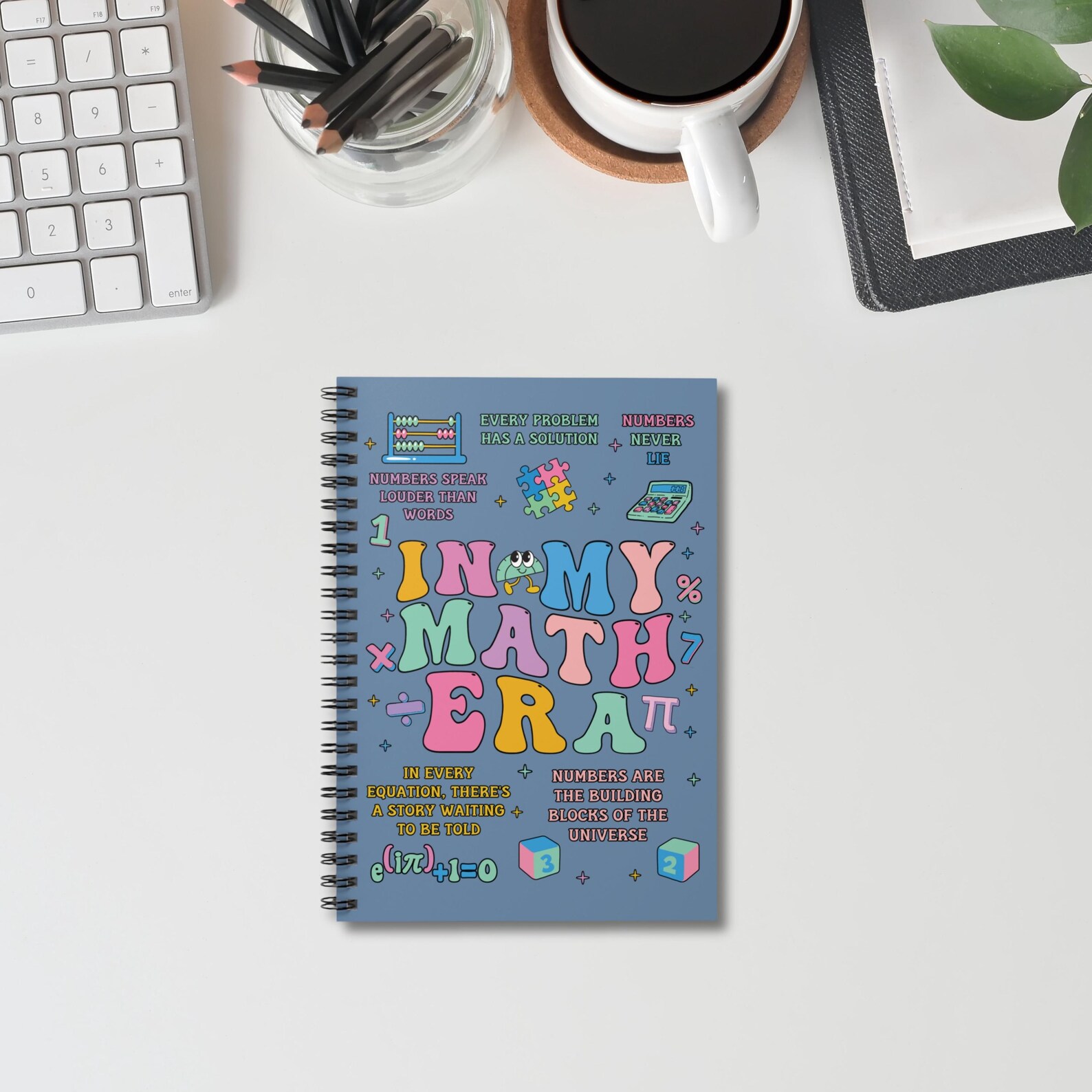 In My Math Era, Math Notebook, Math Teacher Notebook, Math Lover Gifts ...
