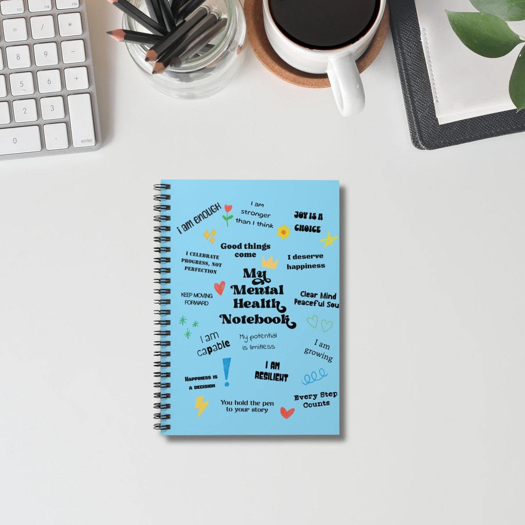 My Mental Health Notebook, Self Love Journal, Mental Health Matter ...