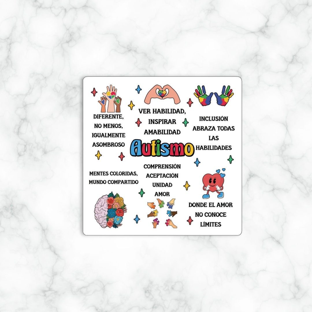 Autismo Sticker, Autism Sticker, Autism Awareness Sticker, Diversity ...