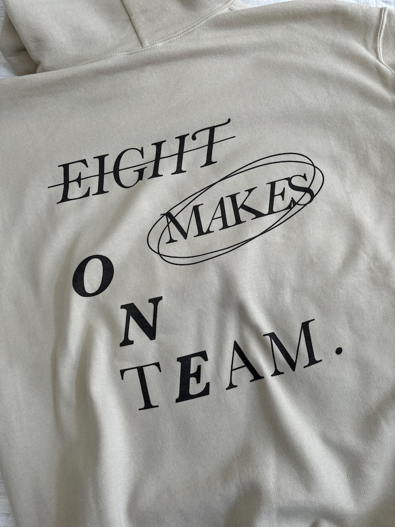 Ateez ATINY Hoodie | Debut Date Kpop Fan Merch, Eight Makes One Team - Etsy