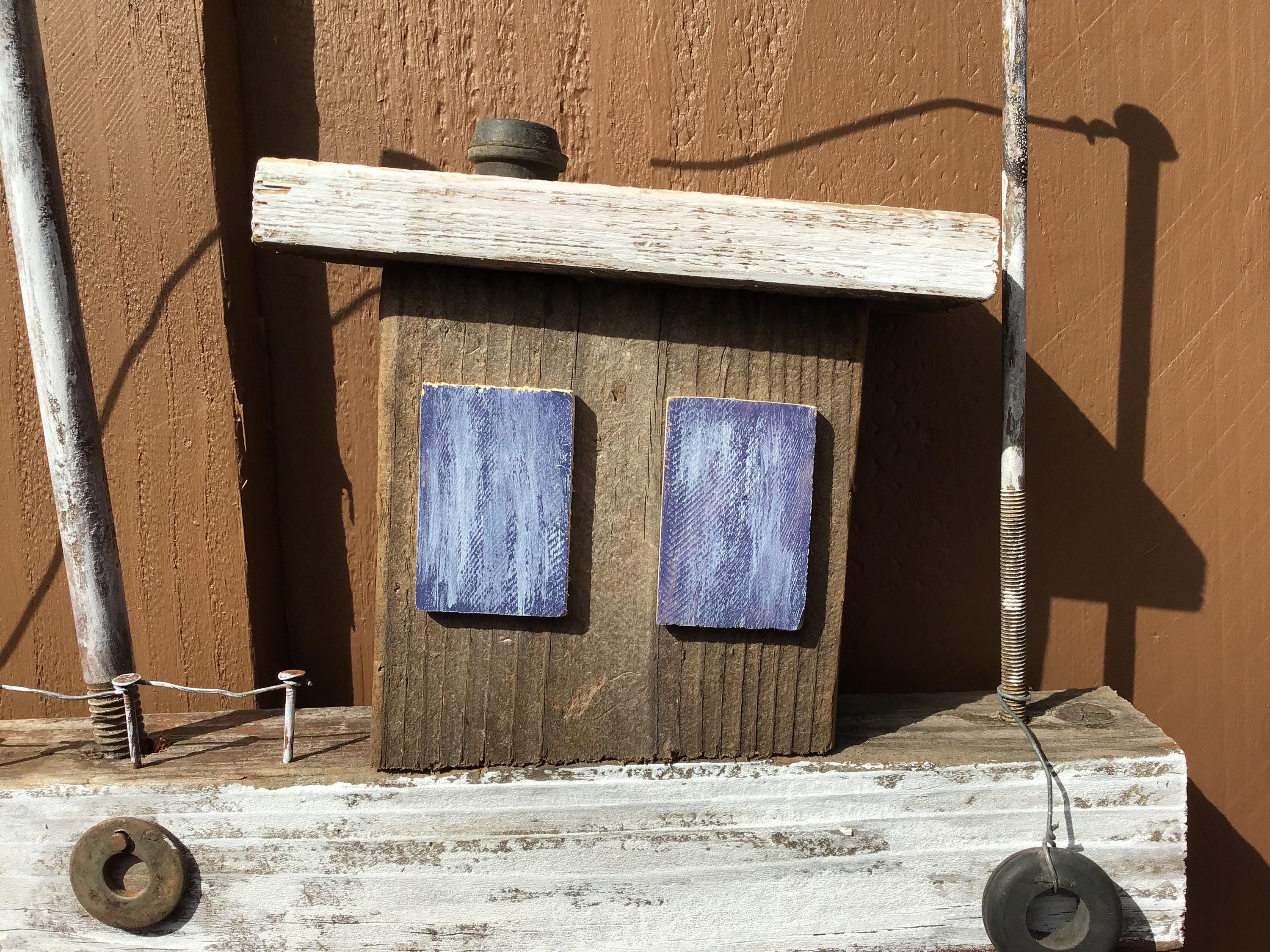 Handcrafted Wooden Fishing Boat, Coastal, Beach, Rustic, Nautical, Ship ...