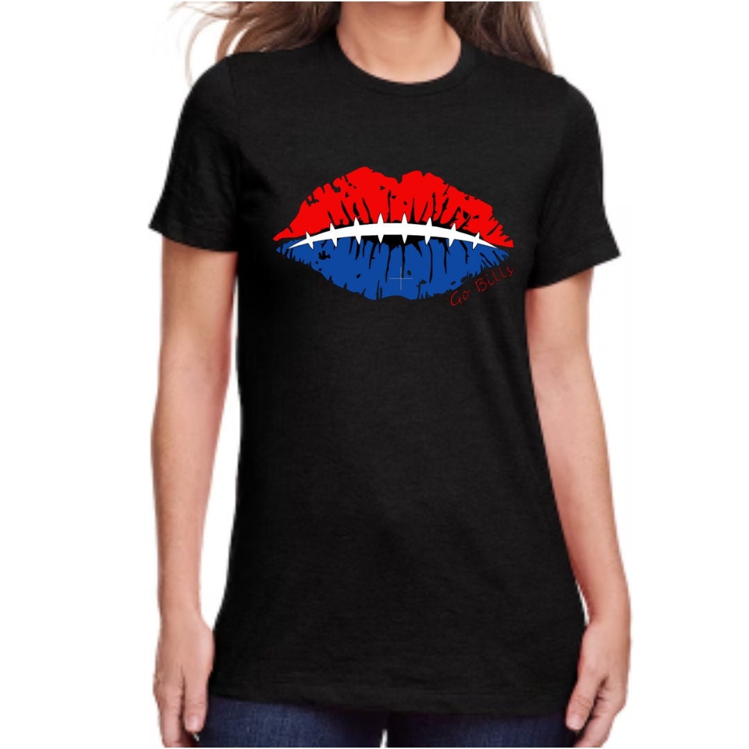 Go Bills Lip Football - Etsy