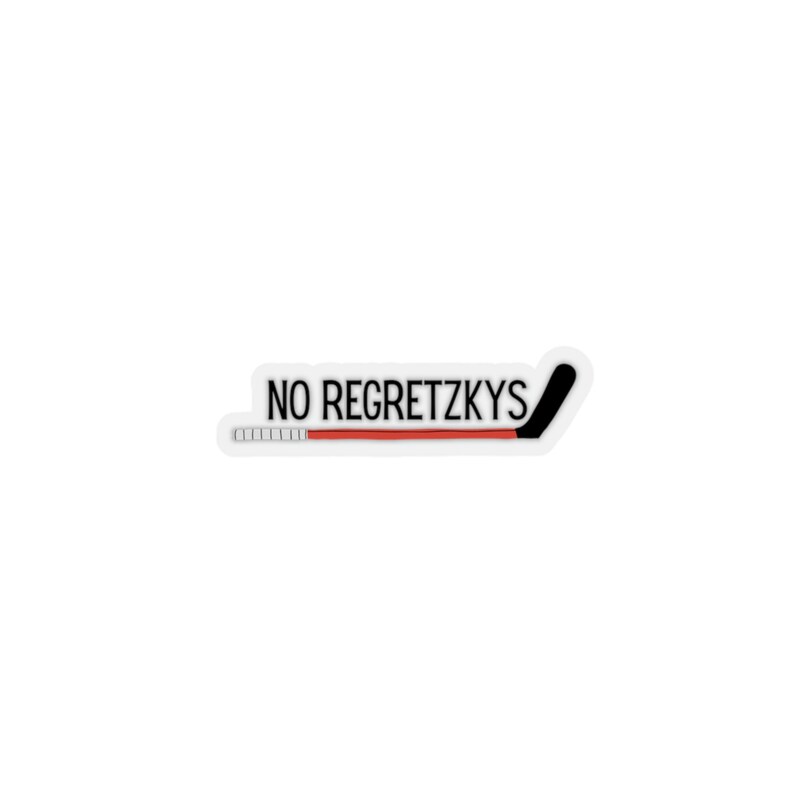 No Regretzkys Sticker - Etsy