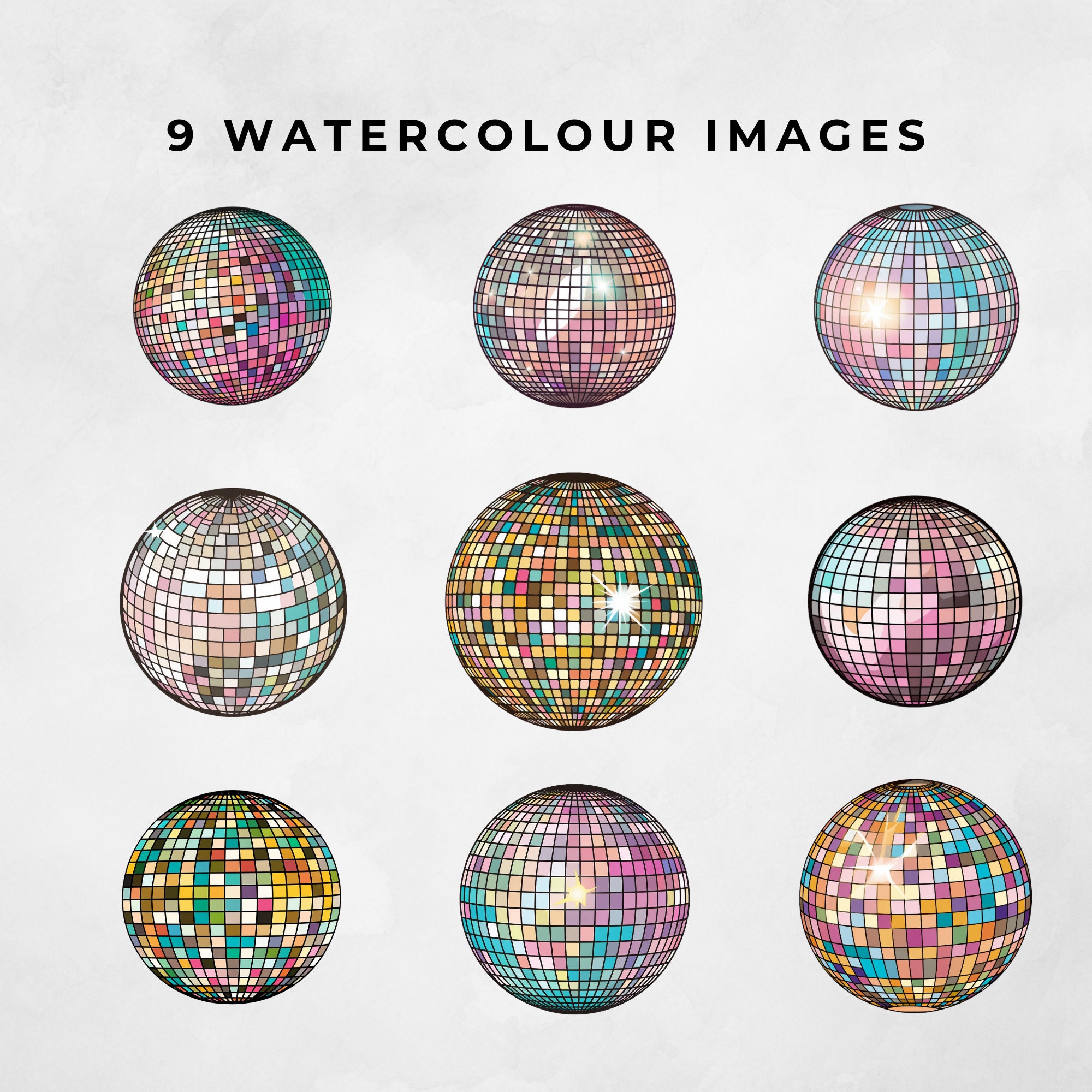 Retro Disco Ball Png, Mirror Ball Clipart, Disco Ball Decor Retro ...
