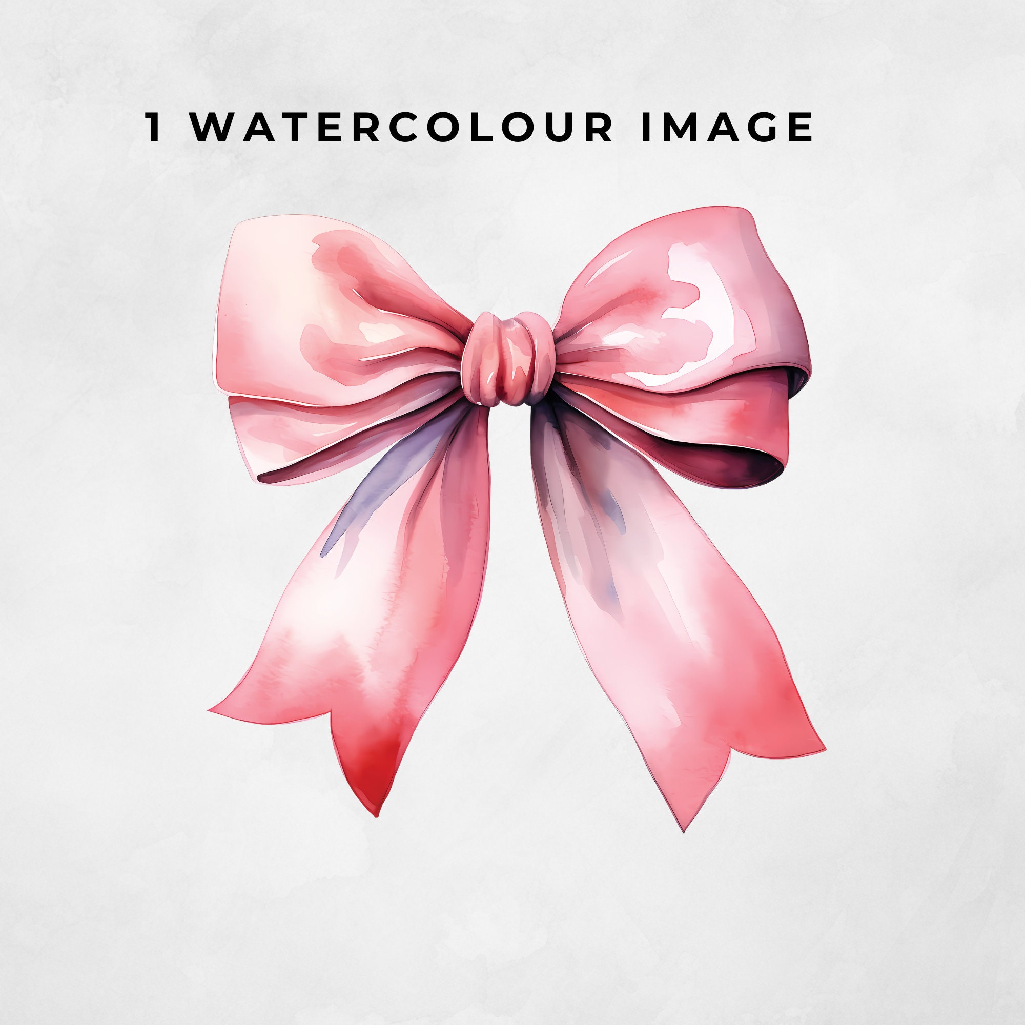 Watercolor Pastel Pink Bows Clipart PNG Pastel Ribbon Bow, Silk Bow ...