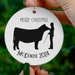 Custom Beef Show Cow Metal Show Cattle Sign, Farm Logo, Livestock Show ...