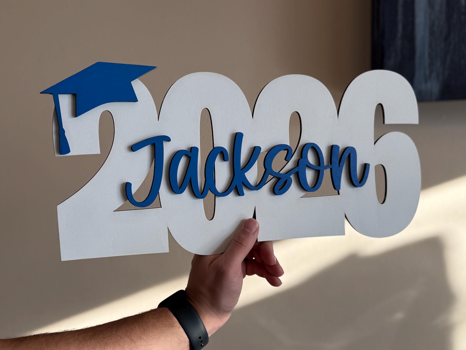 Graduation Name Sign Photo Prop for Senior Photos Grad Party ...