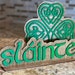 Slainte Sign Ireland Slainte Sign Shamrock Celtic Knot Irish Gift Irish ...