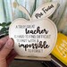 Teacher Apple Sign Teacher Teacher Appreciation Week Teacher Retirement ...