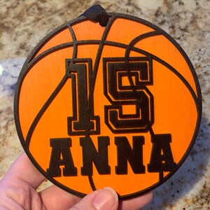 Custom Basketball Locker Sign With Name and Number Personalized Wood ...