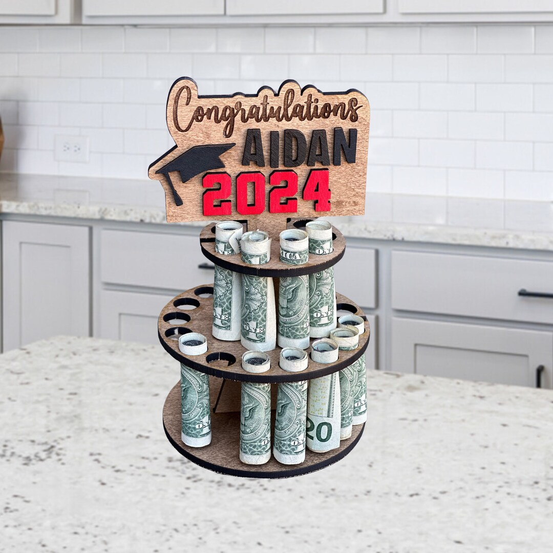 Graduation Money Tree Unique 2024 Graduation Party Decor Personalized ...