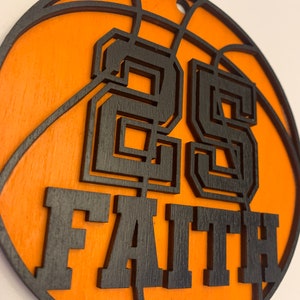 Custom Basketball Locker Sign With Name and Number Personalized Wood ...