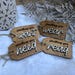 Something You Want Need Wear Read Tags Reusable Wooden Christmas Gift ...